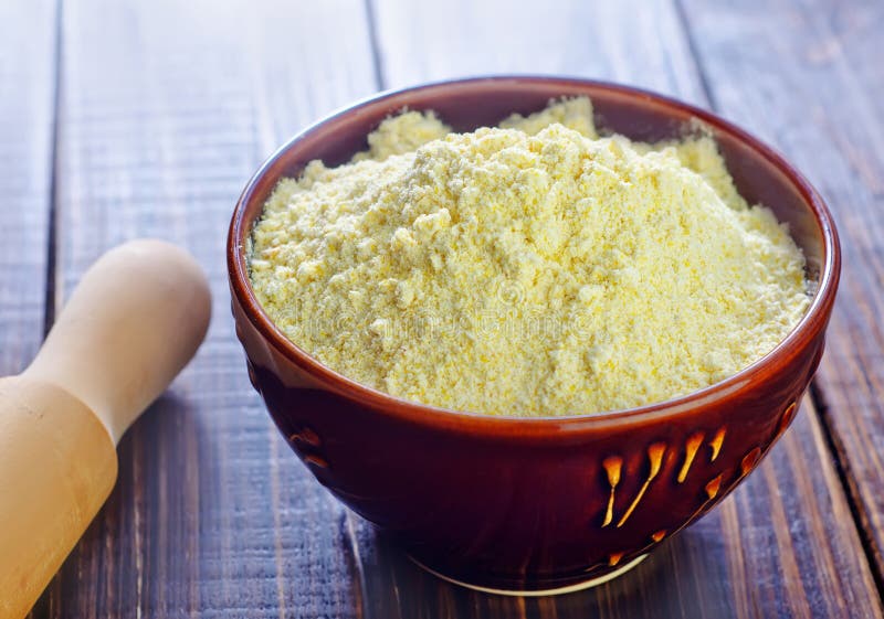Corn flour stock image. Image of pile, agriculture, cereal - 42319627