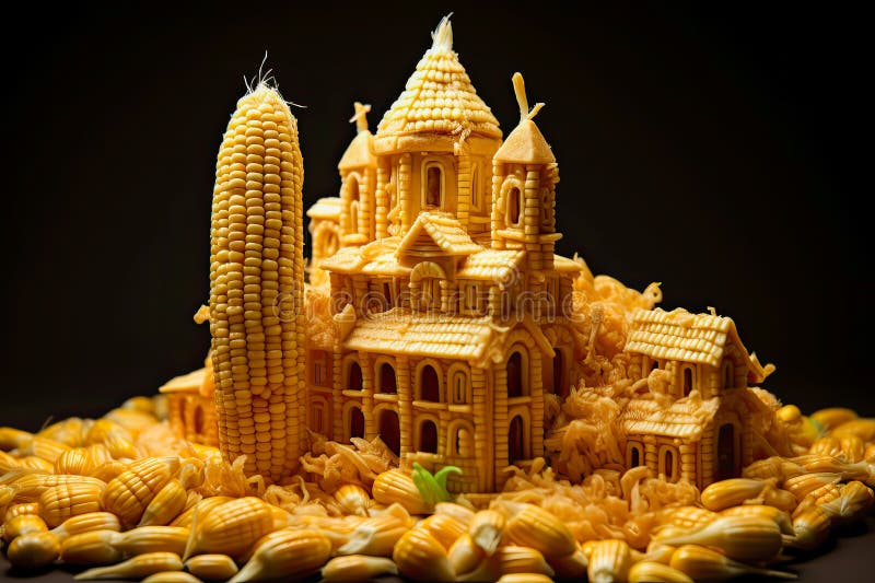 Corn food engineering stock illustration. Illustration of control ...