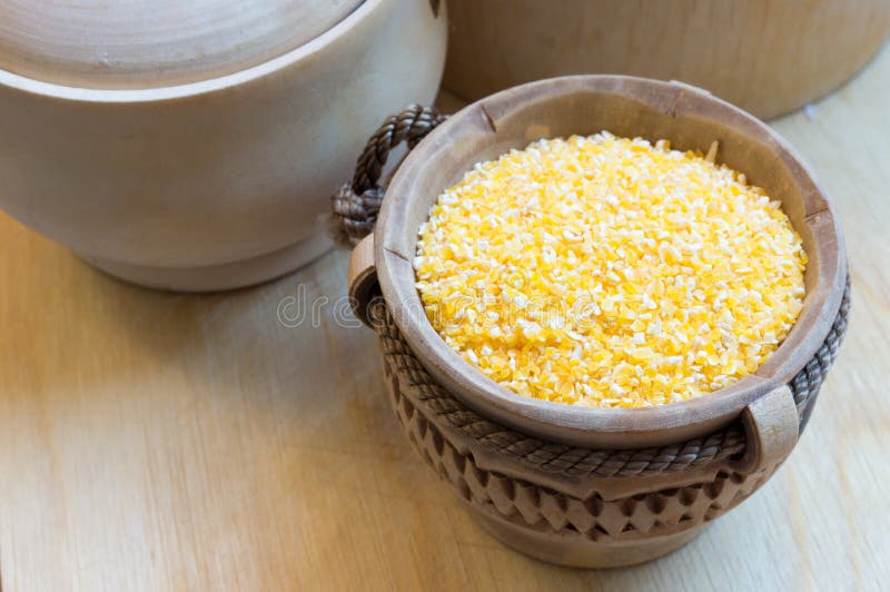 Corn Groat Close Up stock image. Image of grain, abstract - 84303517