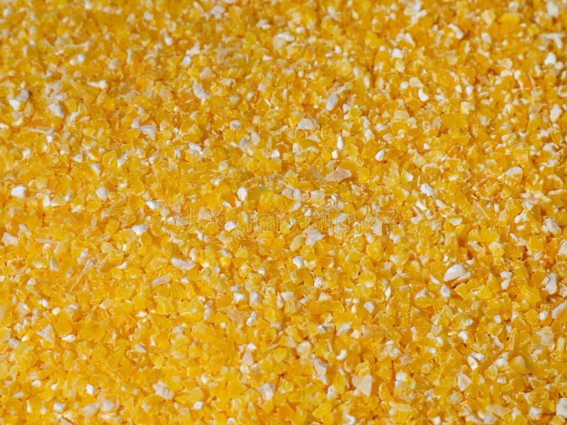 Corn Groats. Crushed Corn Kernels for Making Porridge Polenta and Corn ...