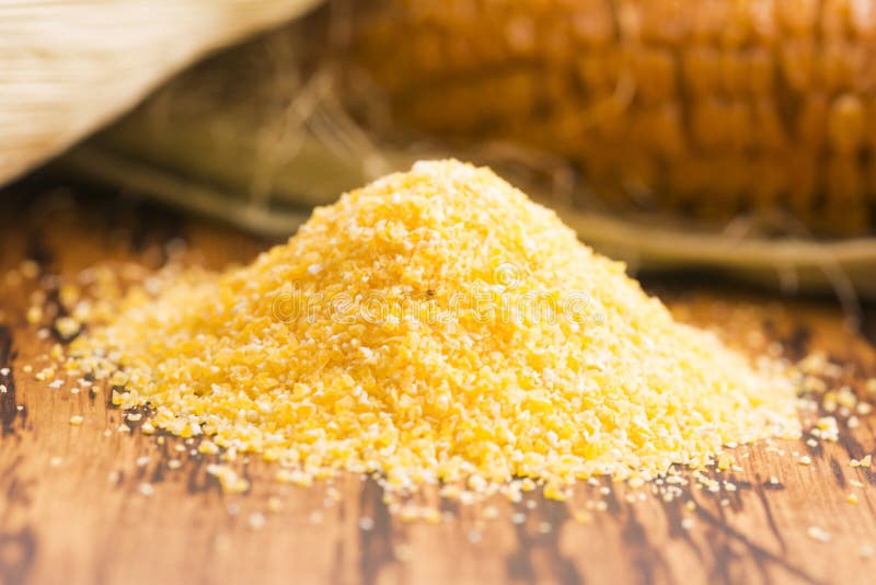 Corn groats and seeds stock photo. Image of groats, dish - 84147732