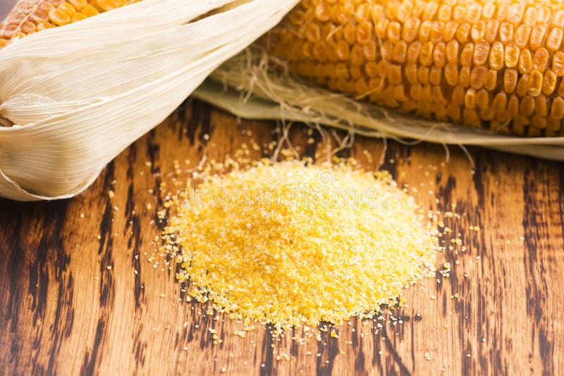 Corn groats and seeds stock photo. Image of agriculture - 84147746