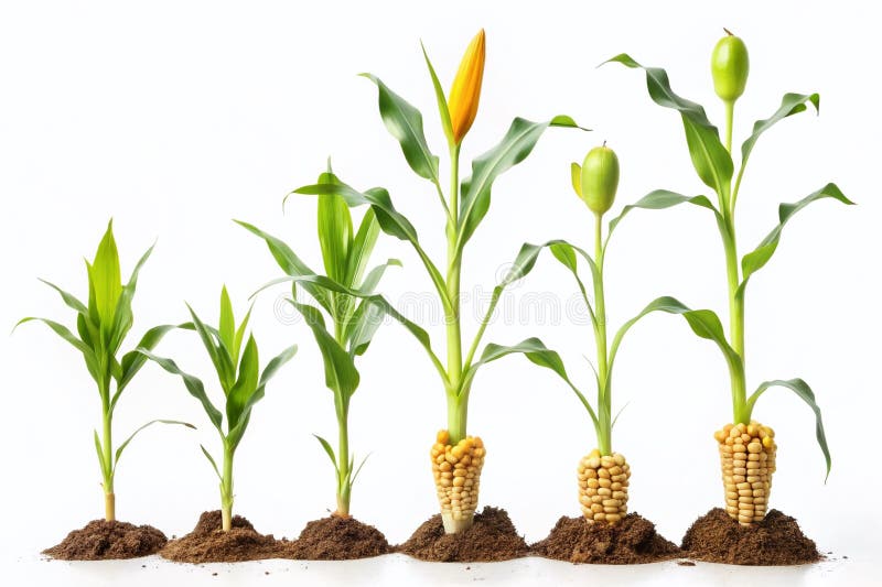 Corn Growth Stages a Comprehensive Visual Guide from Seedling To Mature ...