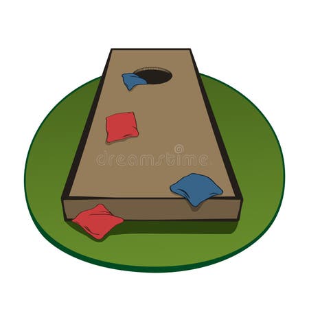 Cornhole Game Stock Illustrations – 277 Cornhole Game Stock ...