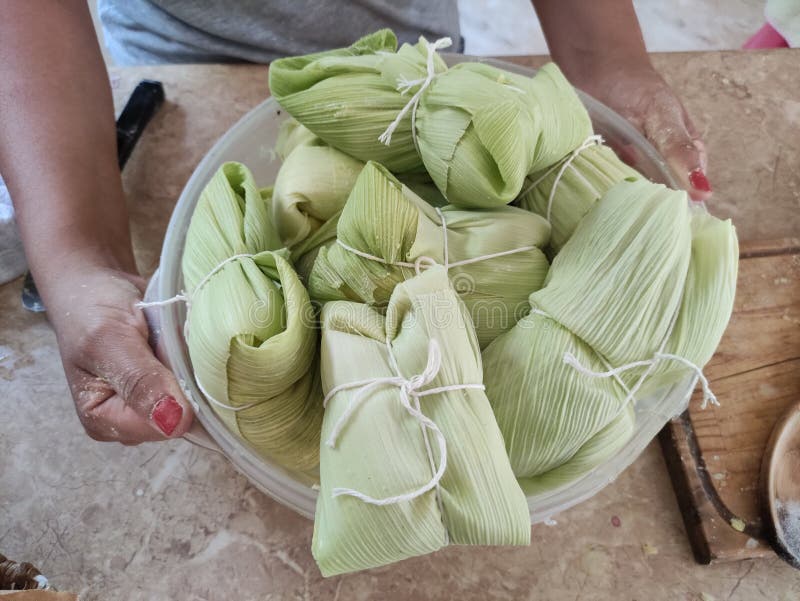 Corn humitas stock image. Image of humitas, american - 212527889