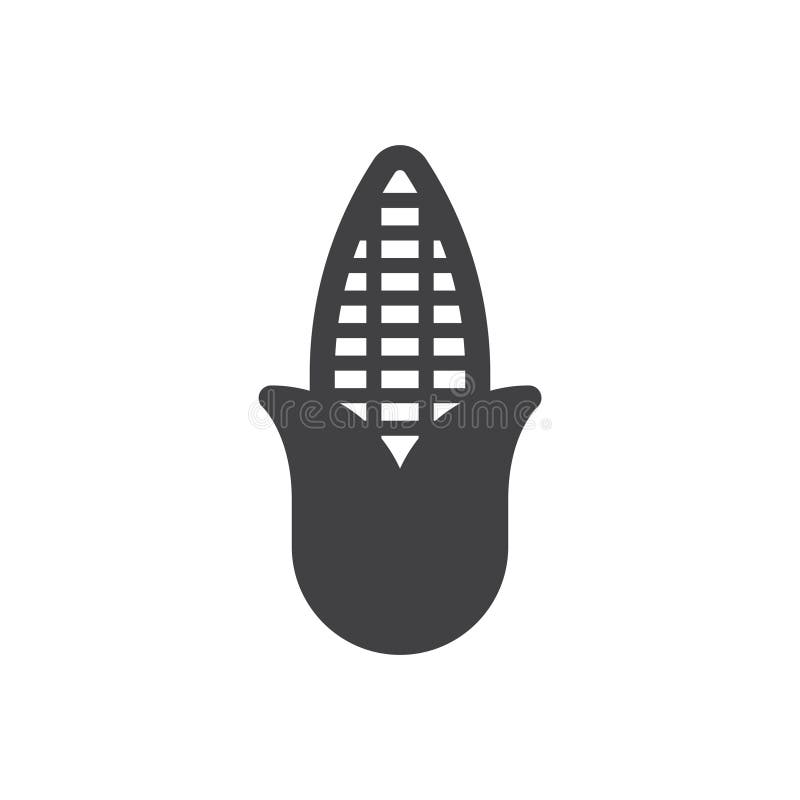 Corn icon stock vector. Illustration of corn, icon, design - 374742686