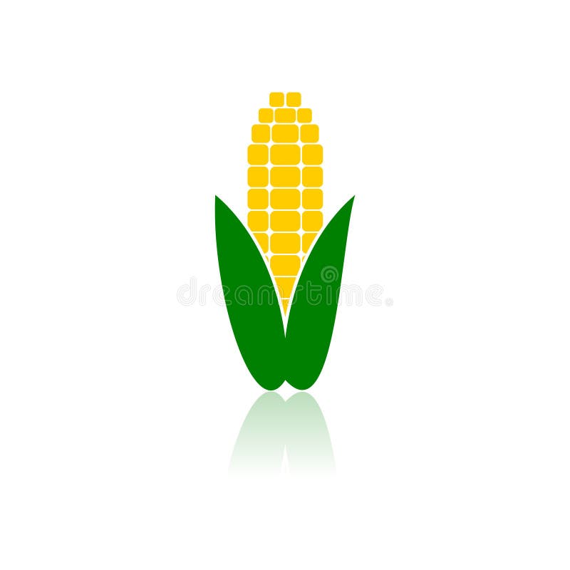 Corn icon stock vector. Illustration of fresh, black - 169569846
