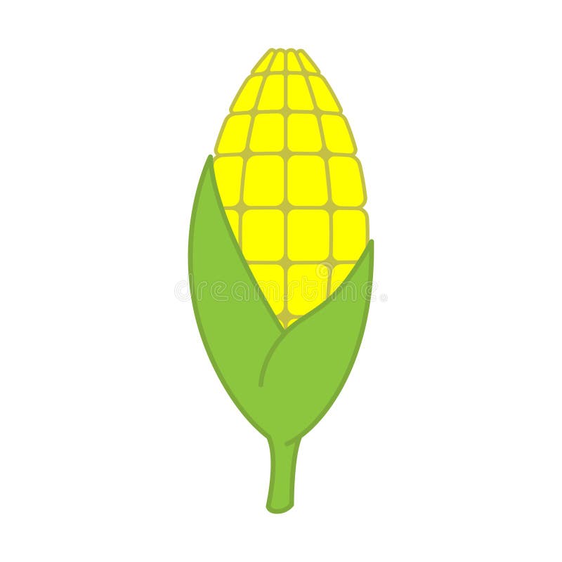 Corn Icon Vector Design Template Basic RGB Stock Illustration ...