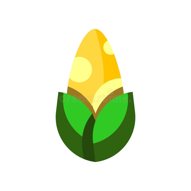 Corn Icon Vector Sign and Symbol Isolated on White Background, Corn ...