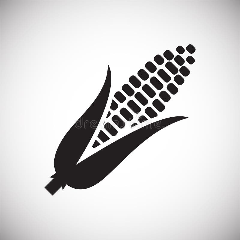 Corn Icon on White Background for Graphic and Web Design, Modern Simple ...