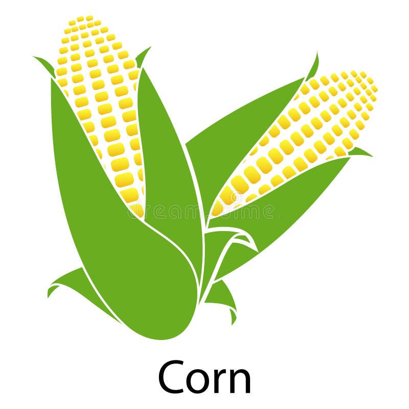 Corn Oil Icon. Oil, Fat, Food Label, Logo for Web and Banners Stock ...