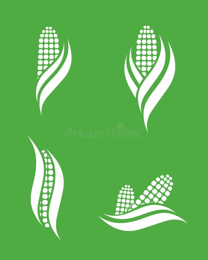 Corn icons stock vector. Illustration of thanksgiving - 32566151