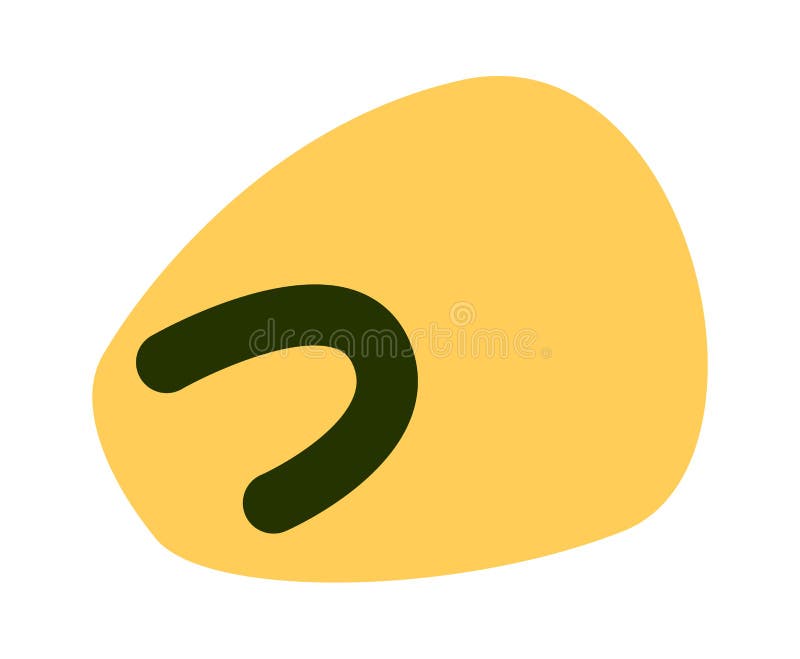 Corn Kernel Flat Icon Seed for Vegetable Cultivation Stock Vector ...