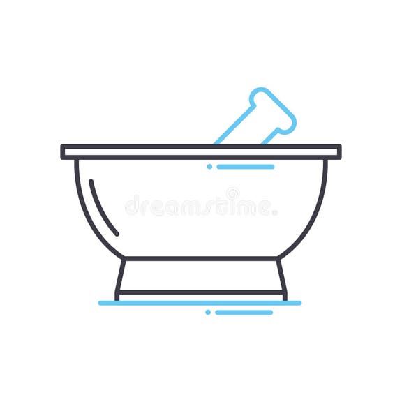 Corn Kerneler Line Icon, Outline Symbol, Vector Illustration, Concept ...