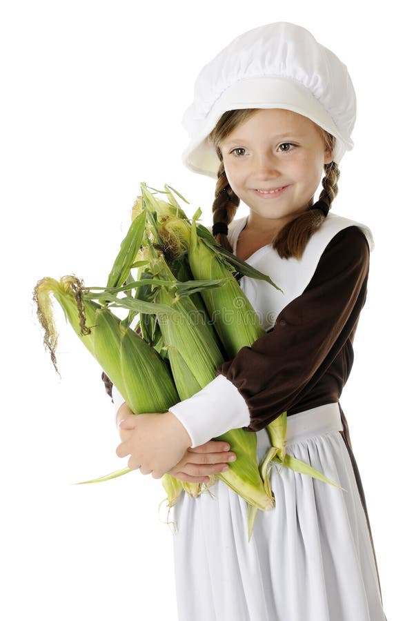 Pilgrim Corn-Holder stock image. Image of black, carrying - 21520077
