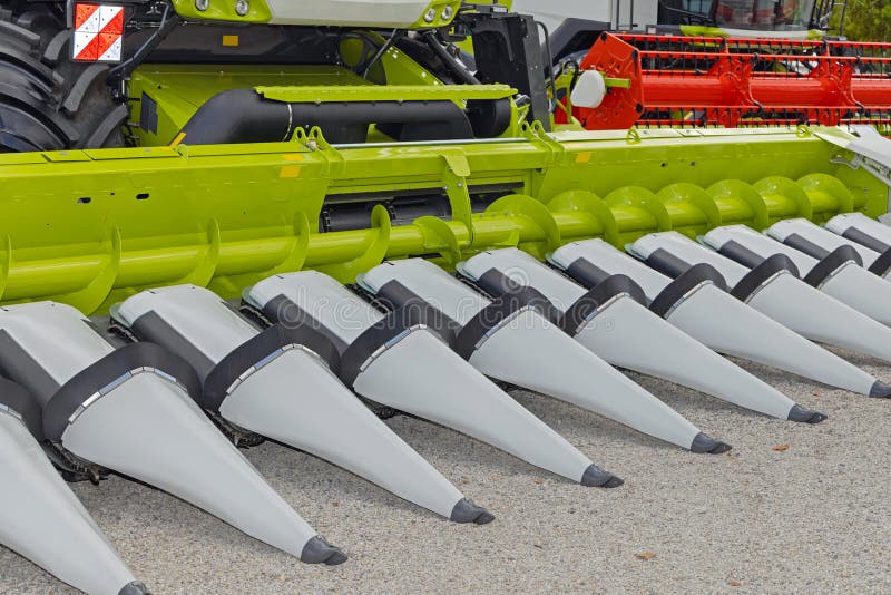 Header Corn Harvester stock photo. Image of vojvodina - 234872870