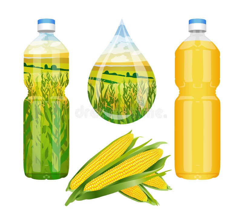 Bottle Oil Corn Stock Illustrations – 1,121 Bottle Oil Corn Stock ...