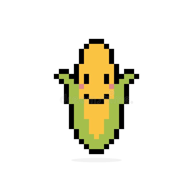 Corn Cross Section and Grain. 3d Vector Icon Stock Vector ...