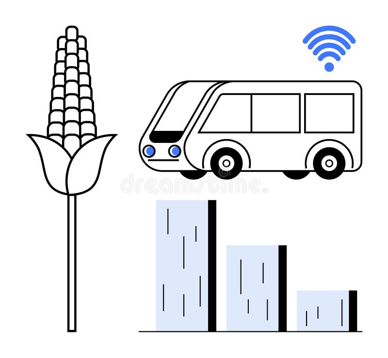 Bus Agriculture Stock Illustrations – 704 Bus Agriculture Stock ...