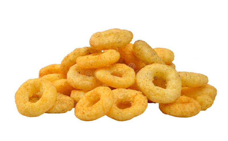 Corn Rings Fryums Snack & Namkeen Image Stock Image - Image of asian ...