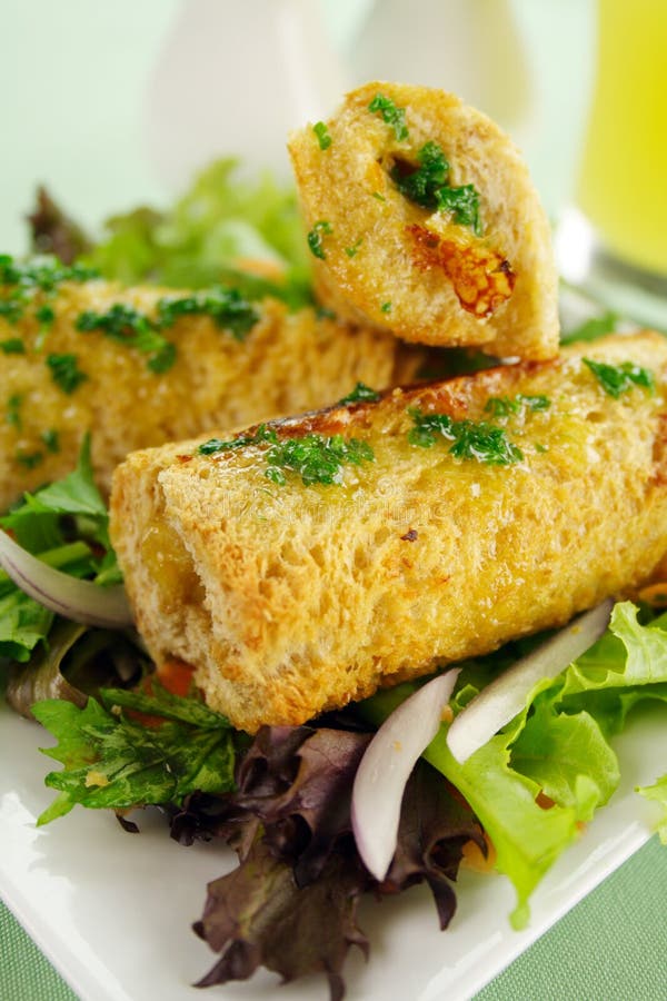 Corn Rolls stock image. Image of healthy, herbs, flavorsome - 9506091