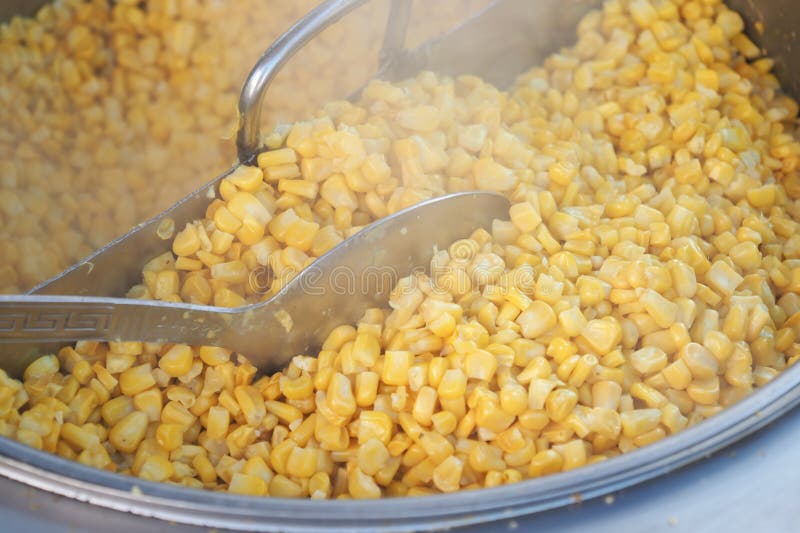Corn for Sale in a Market Stall in Istanbul Stock Photo - Image of ...