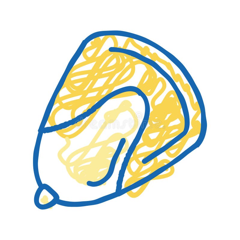 Corn Seed Icon Doodle Illustration Stock Vector - Illustration of corn ...