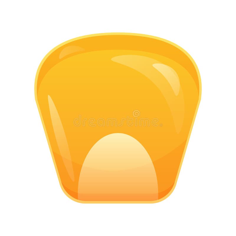 Corn Seed. Kernel Grain. Colorful Vector in Cartoon Style. Illustration ...