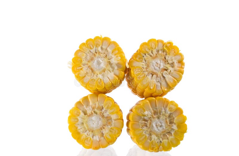 Corn slice stock image. Image of grain, ripe, food, slice - 43387901