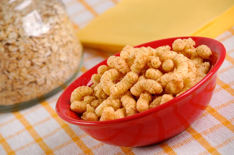 Corn snack with decoration stock photo. Image of decoration - 12999226