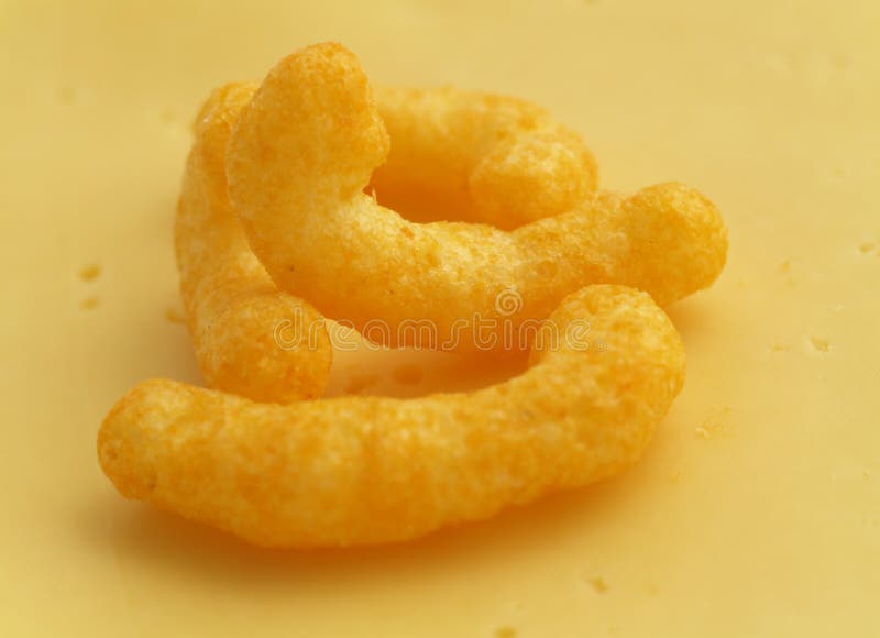 Corn Snacks with Cheese Flavour Stock Photo - Image of flavour, cheese ...