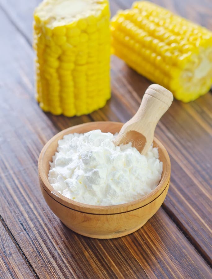 Corn starch stock photo. Image of meal, nutrition, color - 34551588