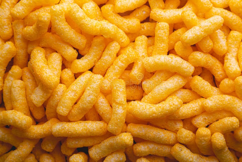 Corn Sticks Close Up. Background Stock Photo - Image of crispy, fries ...