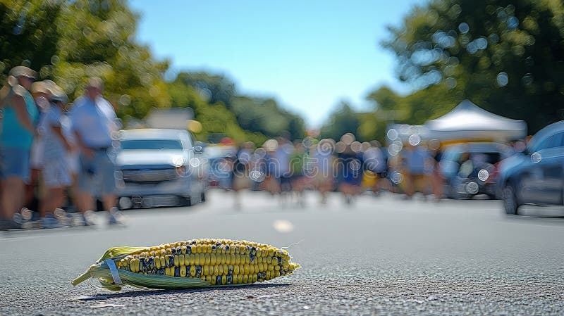 Corn Street Festival Crowd Sunny Day Stock Photos - Free & Royalty-Free ...