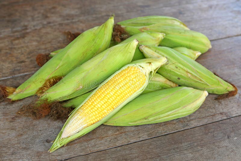 Corn on table stock image. Image of corn, nutritious - 89652987