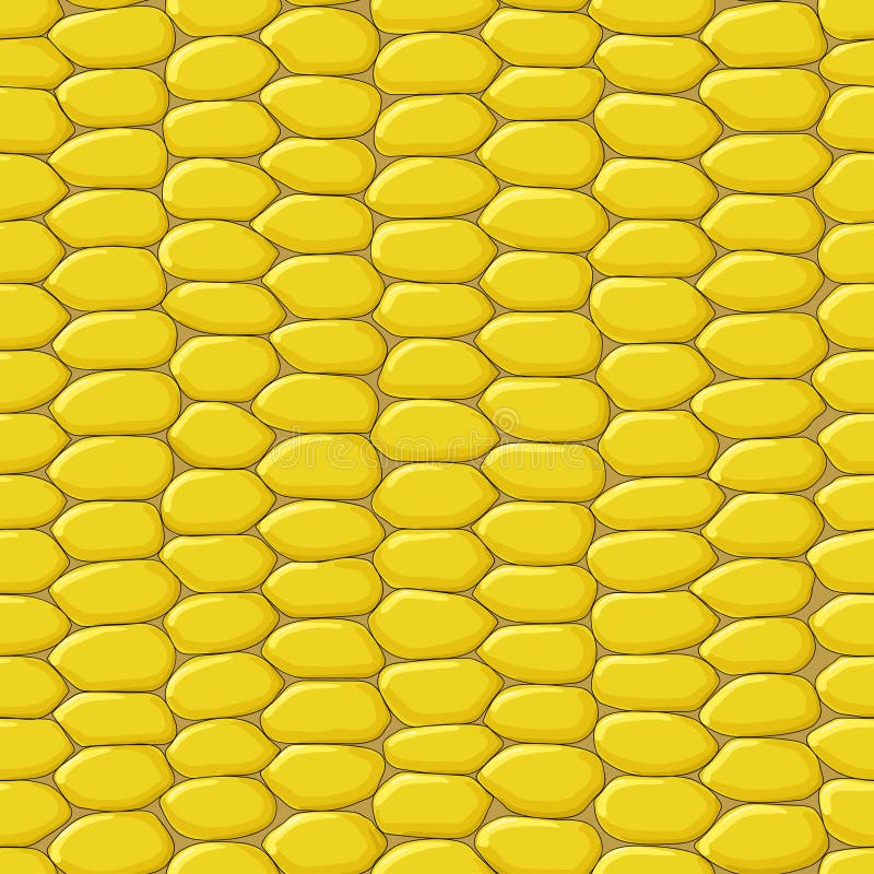 Corn texture stock vector. Illustration of pattern, sweet - 71268201