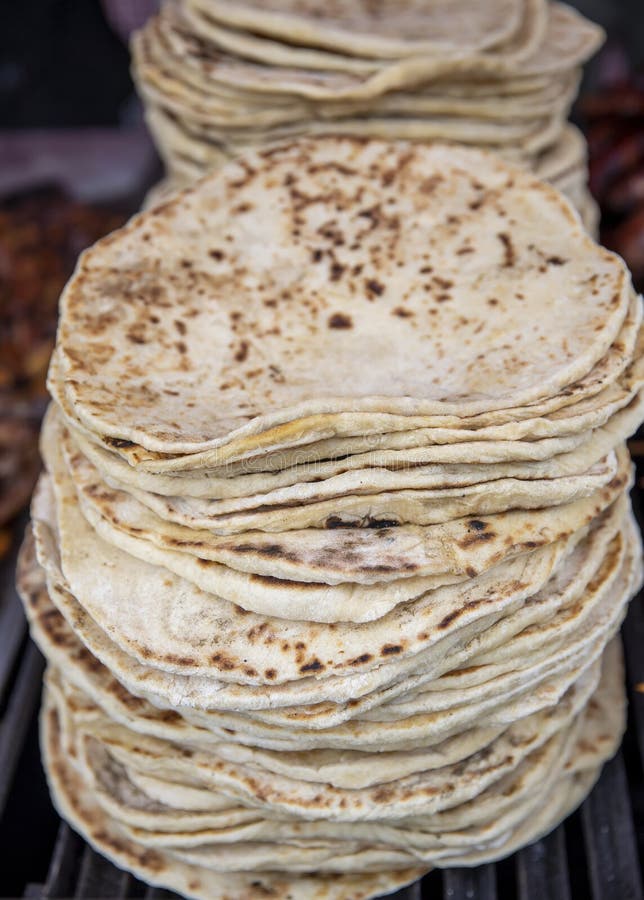 Corn tortilla wrap stock image. Image of fajita, bread - 242522635