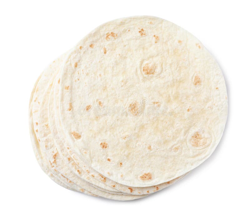 704 White Flour Tortillas Isolated White Photos - Free & Royalty-Free ...