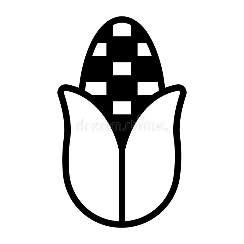 Corn Vector Outline Colored Icon. Modern Colored Outline Symbols ...