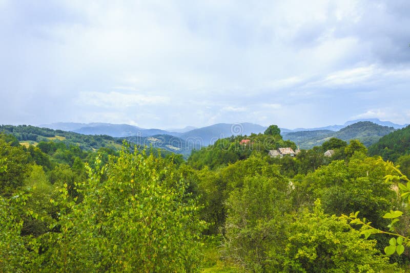 Corna stock photo. Image of hiking, beautiful, misty - 43632760