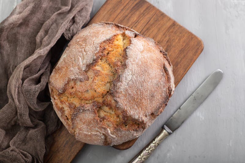 Cornbread is Bread Containing Cornmeal, Corn Flour. Stock Image - Image ...