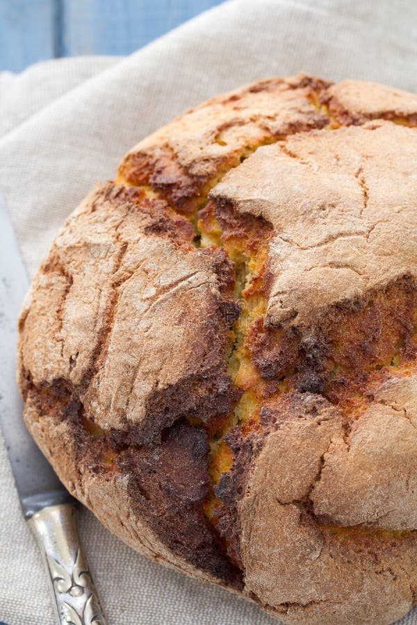 Cornbread on napkin stock image. Image of healthy, cereals - 69878509
