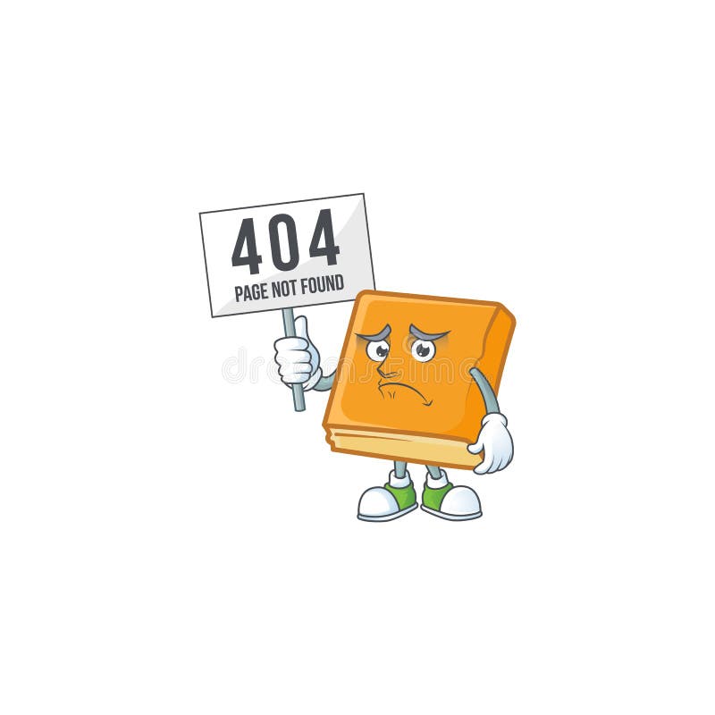 Cornbread with Pouting Bring Board Mascot for Icon Breakfast. Stock ...