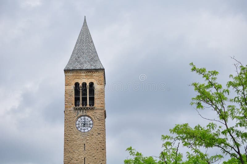 Cornell Bell tower stock photo. Image of building, higer - 49128958