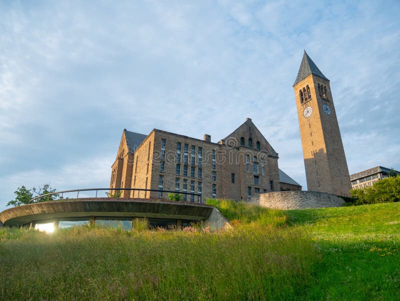 Cornell Campus building stock image. Image of class - 153237855