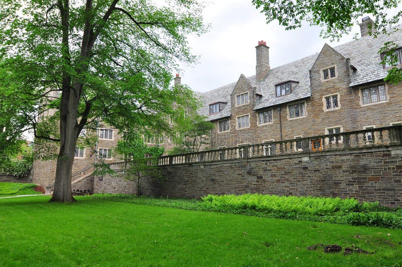 Cornell Campus building stock image. Image of higer, grass - 49484537