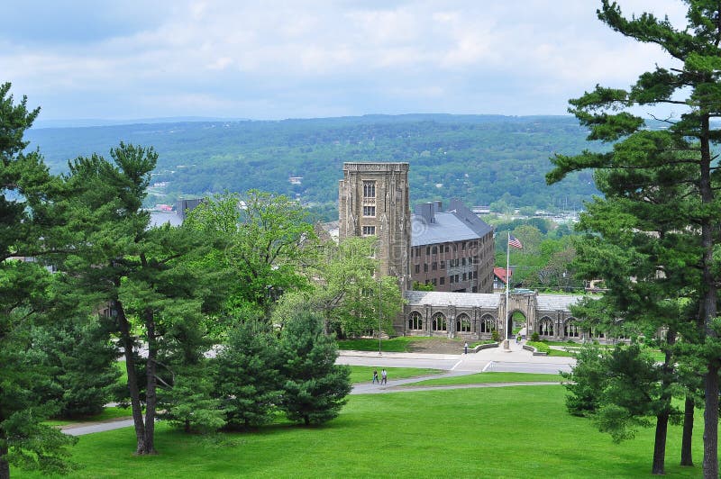 Cornell Campus landscape stock photo. Image of cornell - 49129696