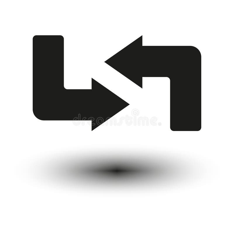 Corner Arrows Overlapping Vector Background on Space for Text and ...