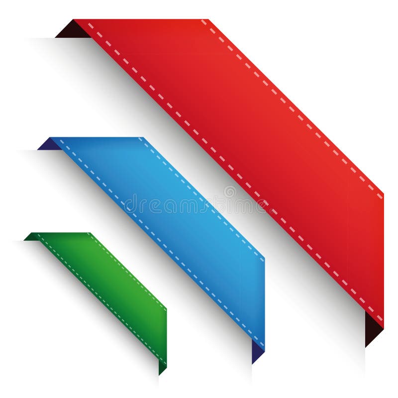 Corner Ribbon Vector