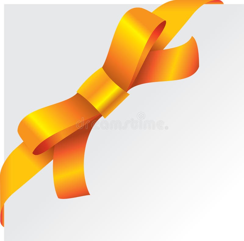 Corner bow stock vector. Illustration of decorate, festive - 12162128